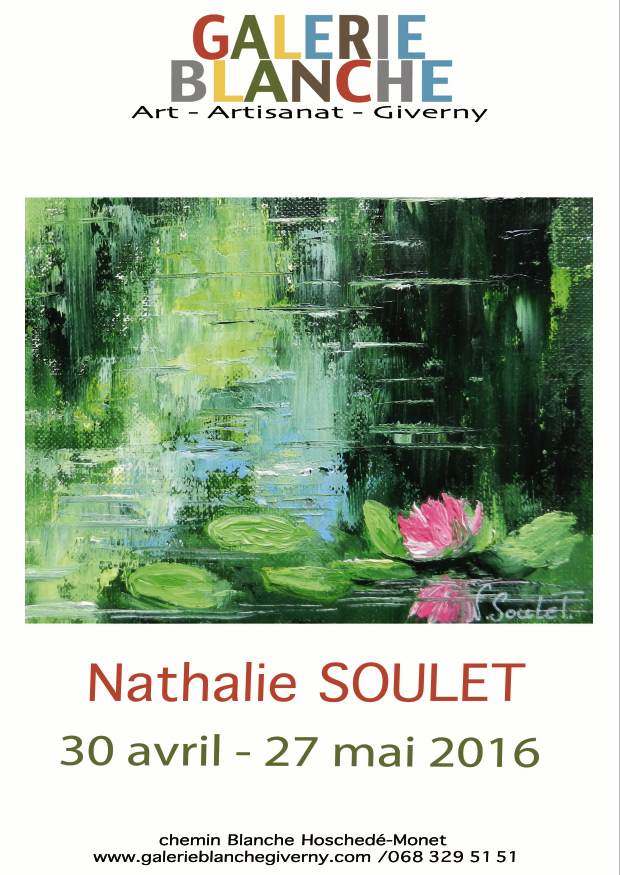 Exposition Nathalie Soulet – Galerie Blanche Giverny